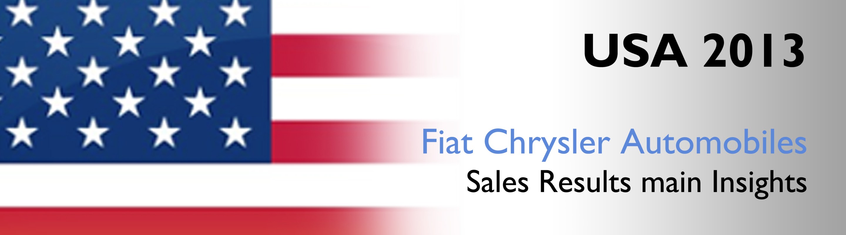 FCA USA 2013: Sales results Insights | Fiat Group World